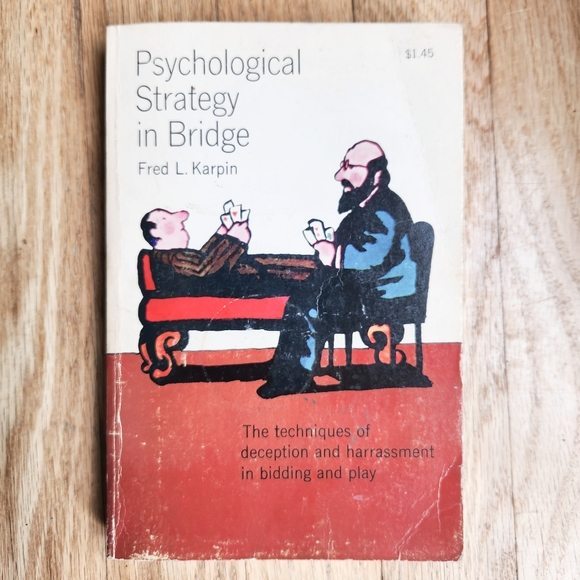 Vintage | Games | Vintage Book Psychological Strategy In Bridge By Fred ...